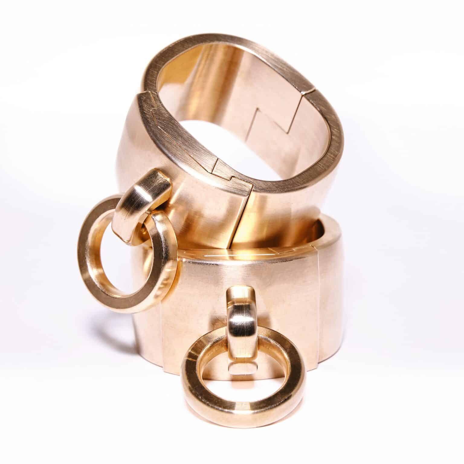 40mm Wrist Cuffs in Solid Bronze | Swedish Collar