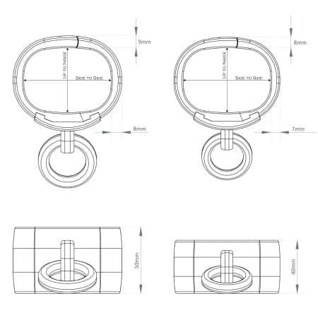 Wrist Cuffs, Size & Weight Guide | Swedish Collar